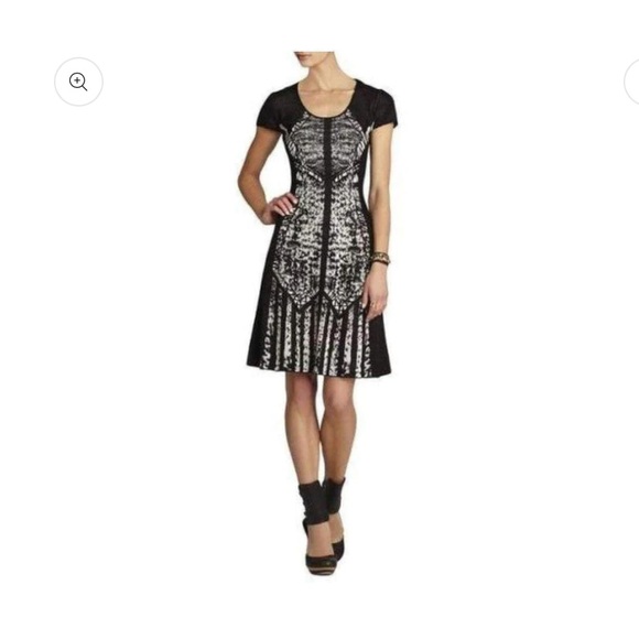 Dresses | Bcbg Max Azria Silk Blend Knit Dress | Poshmark